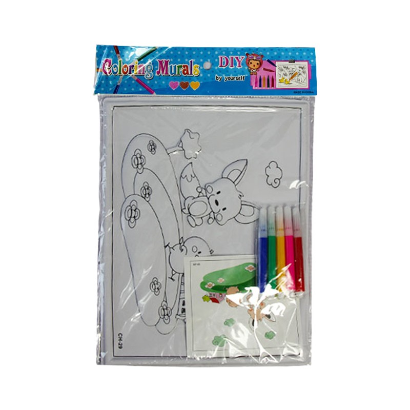 DIY Coloring Murals